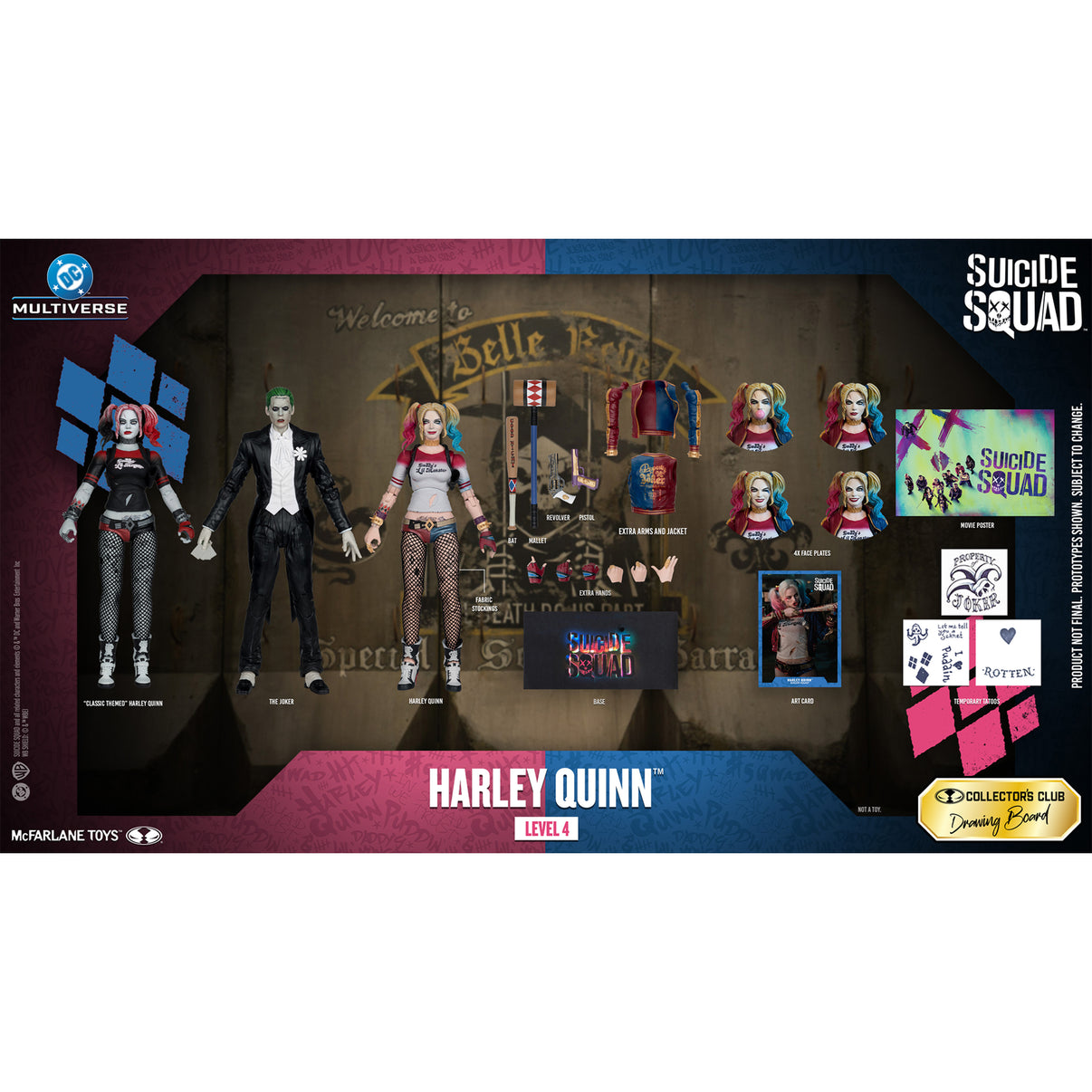 DC Multiverse Drawing Board Harley Quinn (Level 4) – Toys 4 Fans Mexico